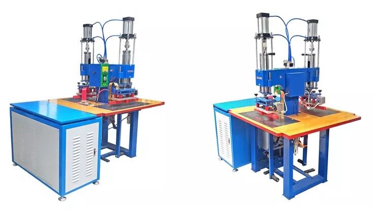Pneumatic High Frequency Double Head Welding Machine For PVC TPU bags ...