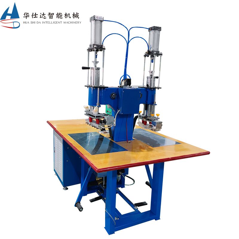 Pneumatic High Frequency Double Head Welding Machine For PVC TPU bags ...